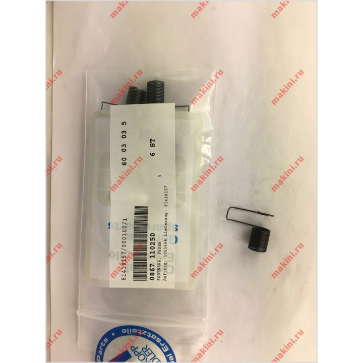 0867 110250 Пружина купить в СПб по низкой цене в Makini с доставкой по ...
